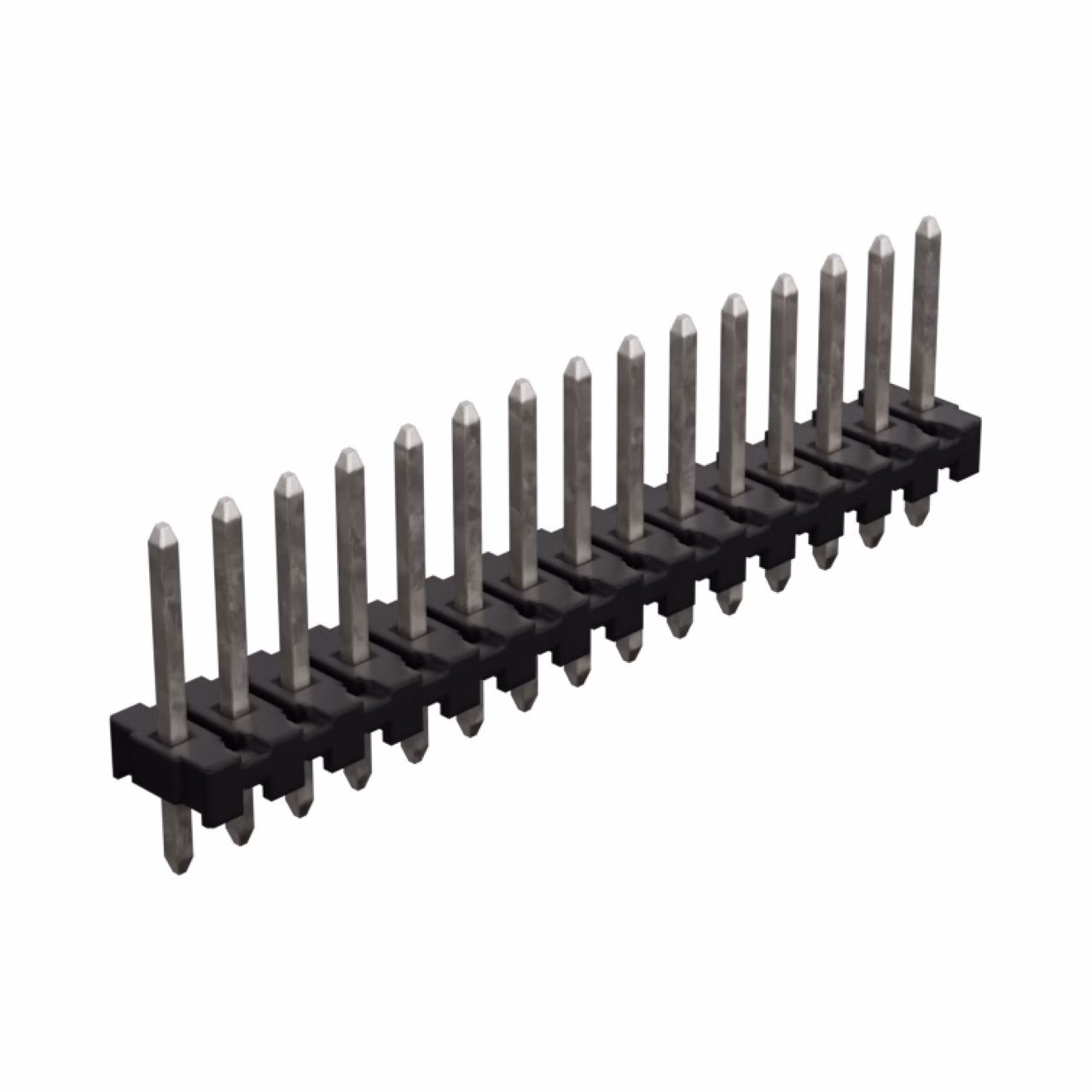 KK 396 Breakaway Header, Vertical, 15 Circuits, Matte Tin (Sn) Plating for sale