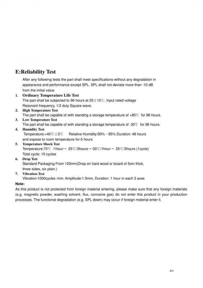 GPC1710YB-5V specification approval document page 4