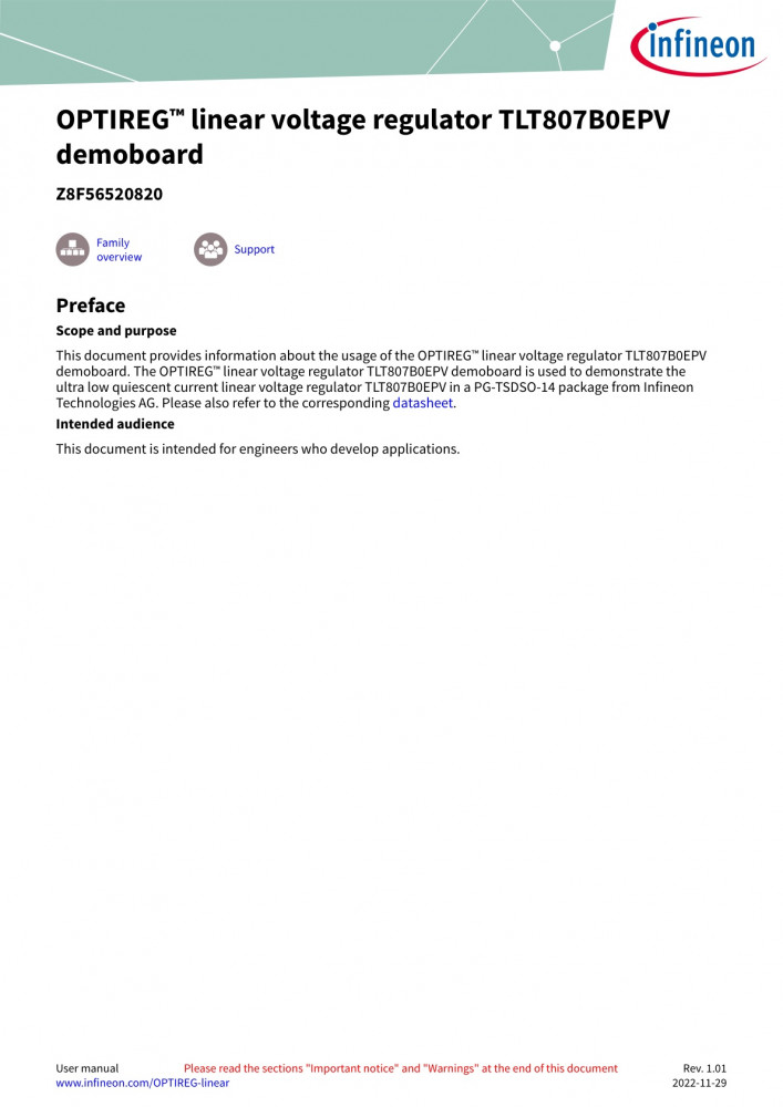 TLT807B0EPV demoboard document page 1