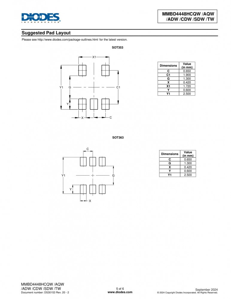 MMBD4448HSDW-7-F datasheet page 5