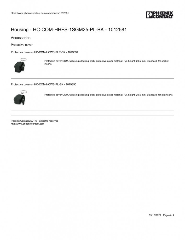 Phoenix Contact 1012581 product document page 4