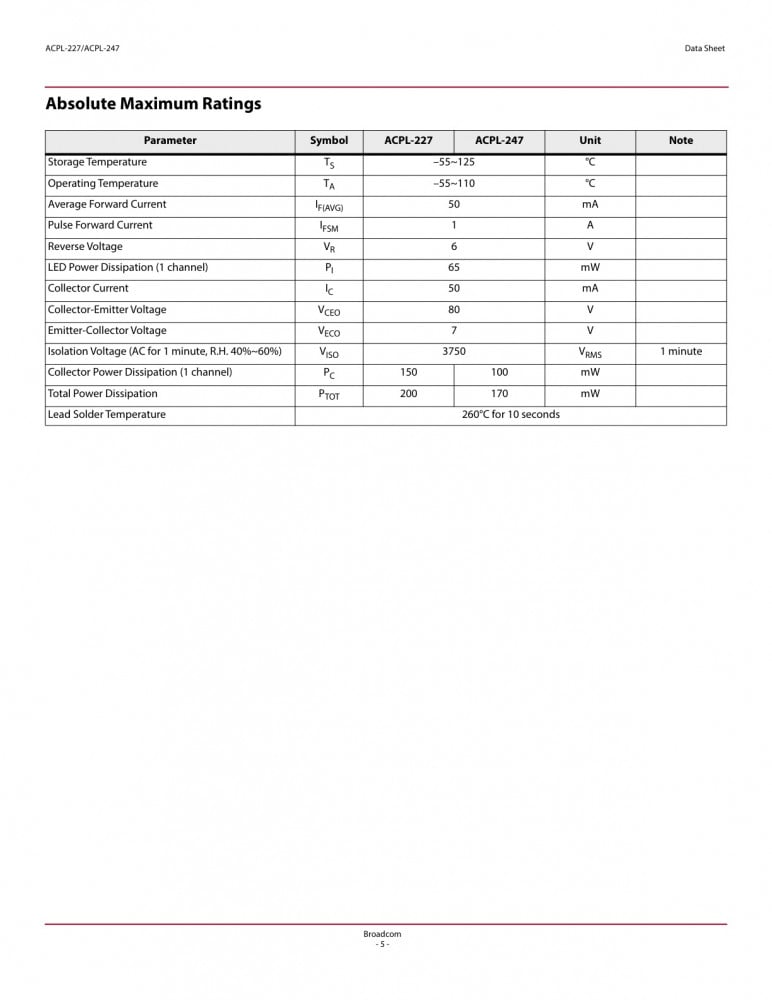 ACPL-227-56BE datasheet page 5