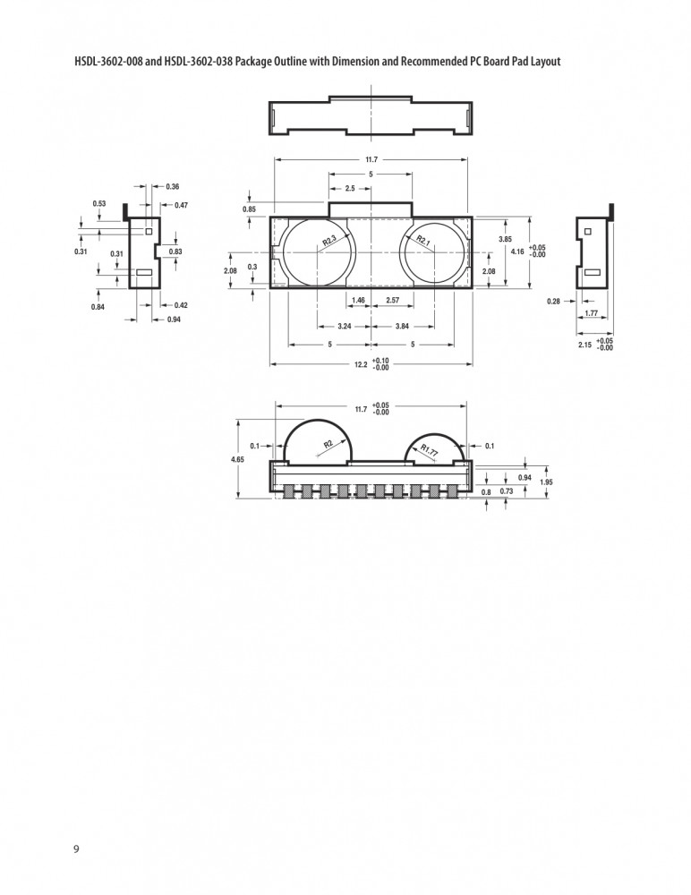 HSDL-3602 datasheet page 9