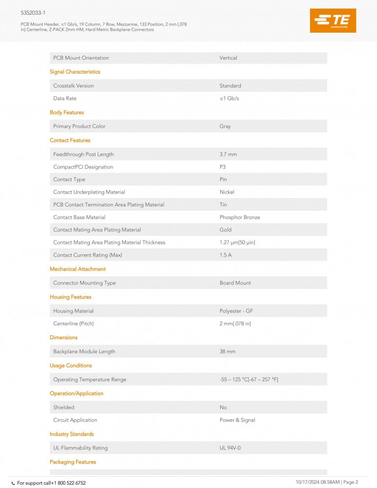 5352033-1 technical document page 2