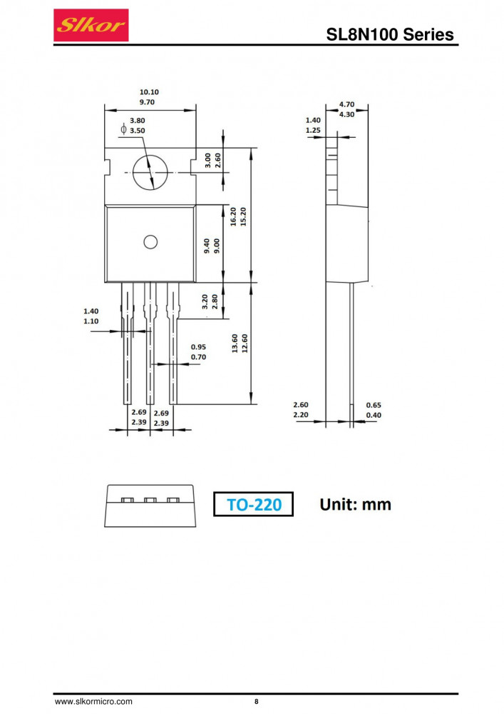 SL8N100 datasheet page 8