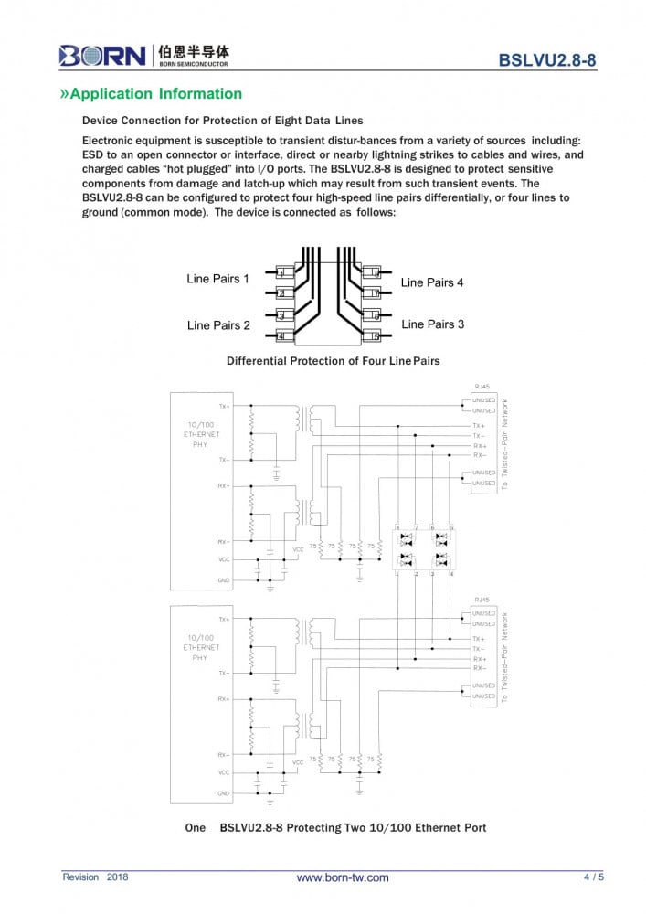 BSLVU2.8-8 datasheet page 4