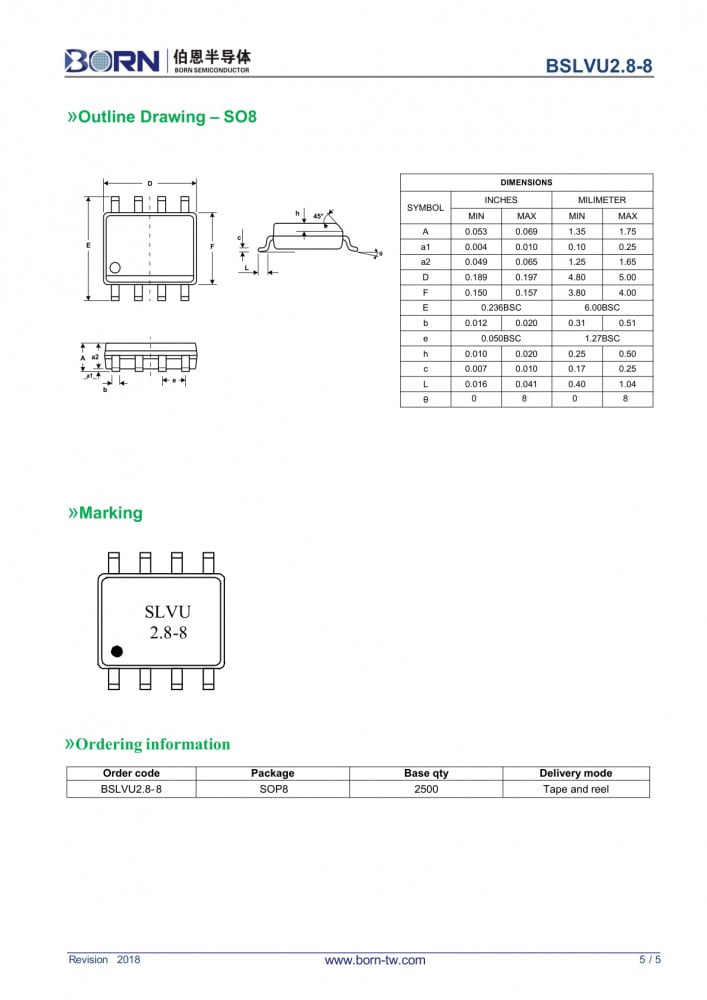 BSLVU2.8-8 datasheet page 5
