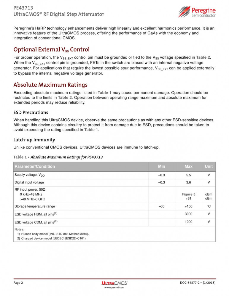 PE43713 document page 2