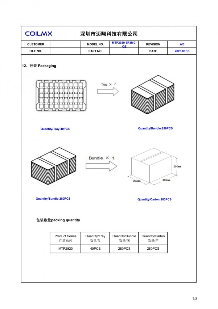 MTP2920-3R3MC-QZ specification page 7