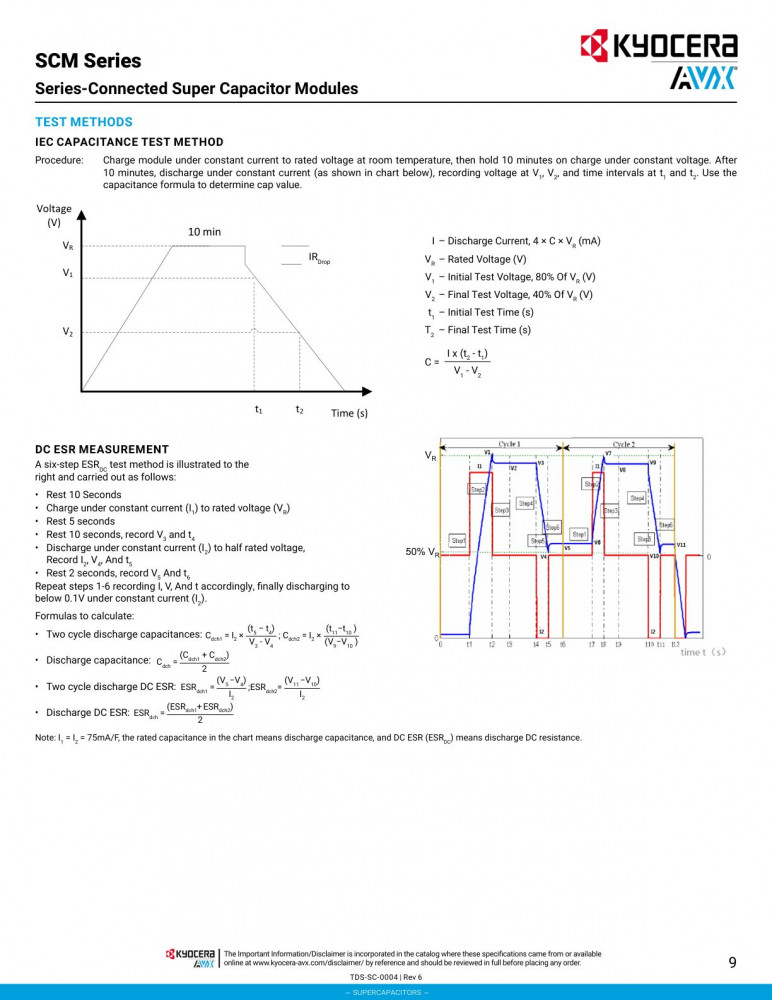 LEA NETWORKS supercapacitor datasheet page 9