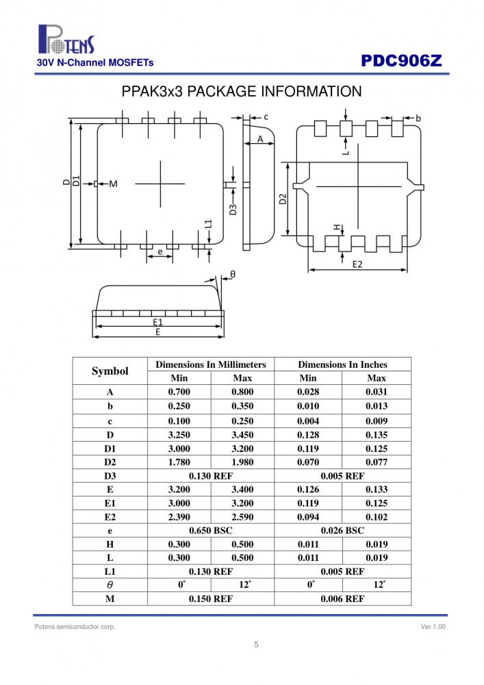 PDC906Z datasheet page 5