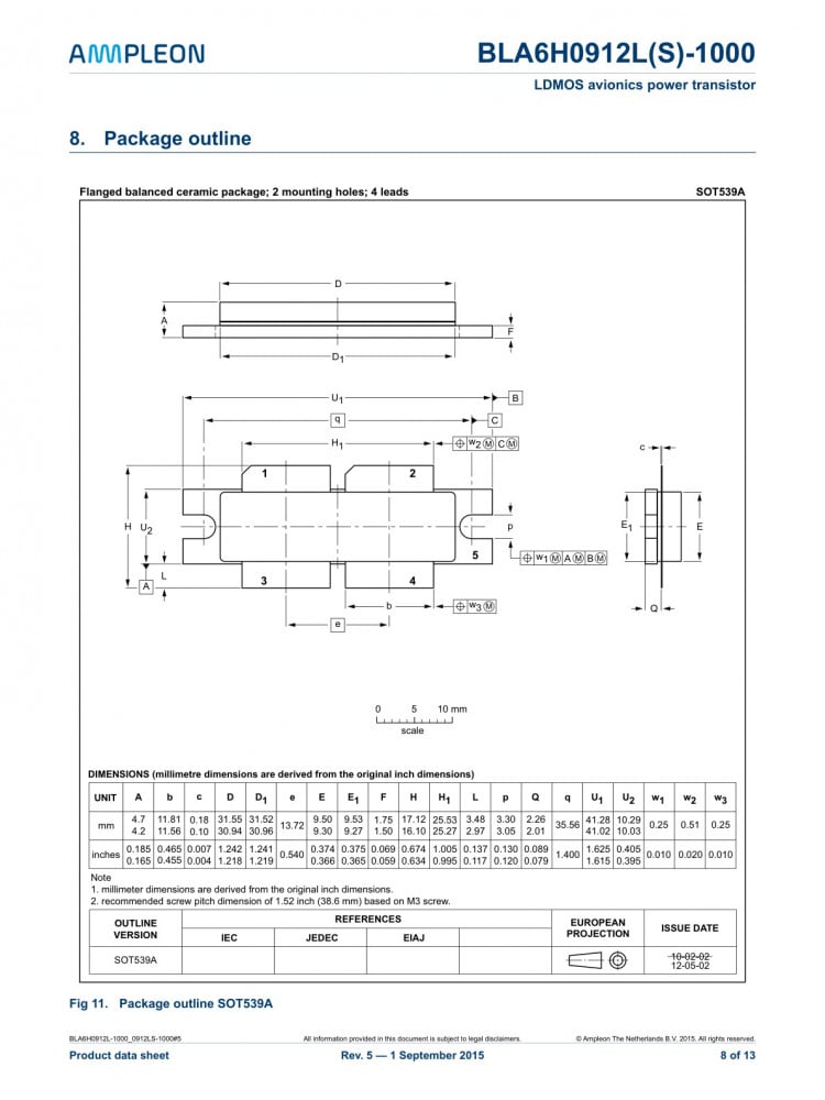 BLA6H0912LS-1000U datasheet page 8
