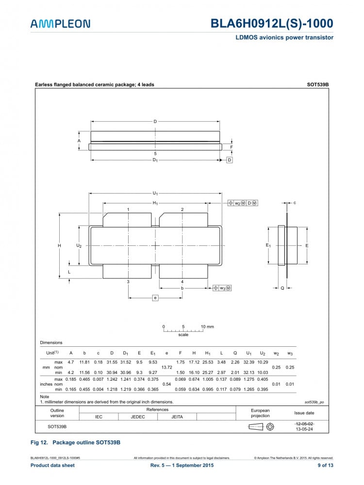 BLA6H0912LS-1000U datasheet page 9