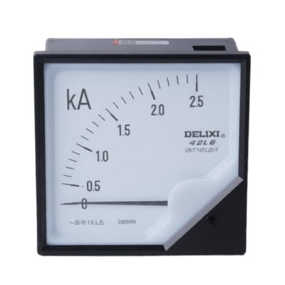 Delixi Electric 42L6A75D1 Analog Panel Ammeter