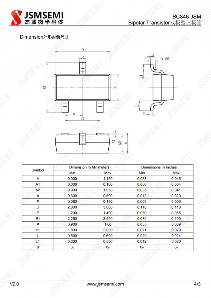 BC846-JSM datasheet page 4
