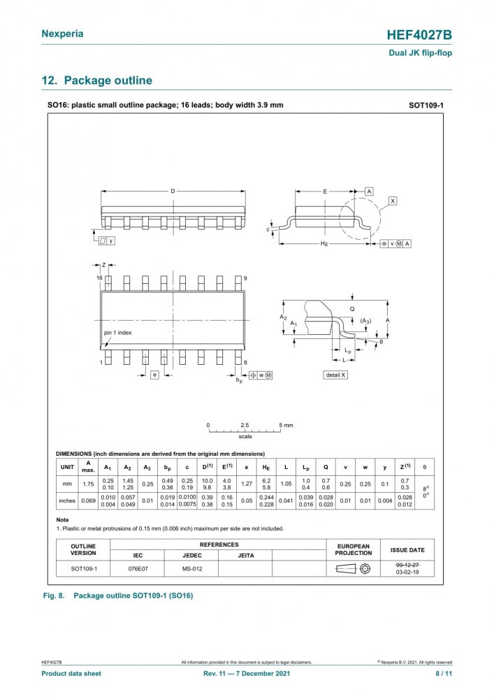 HEF4027BT datasheet page 8