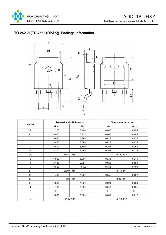 AOD4184-HXY datasheet page 5