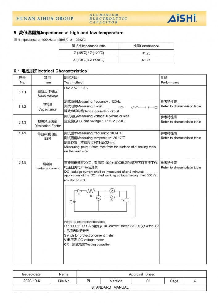 AISHI SPL1DM821F20C35RS103 specification page 4