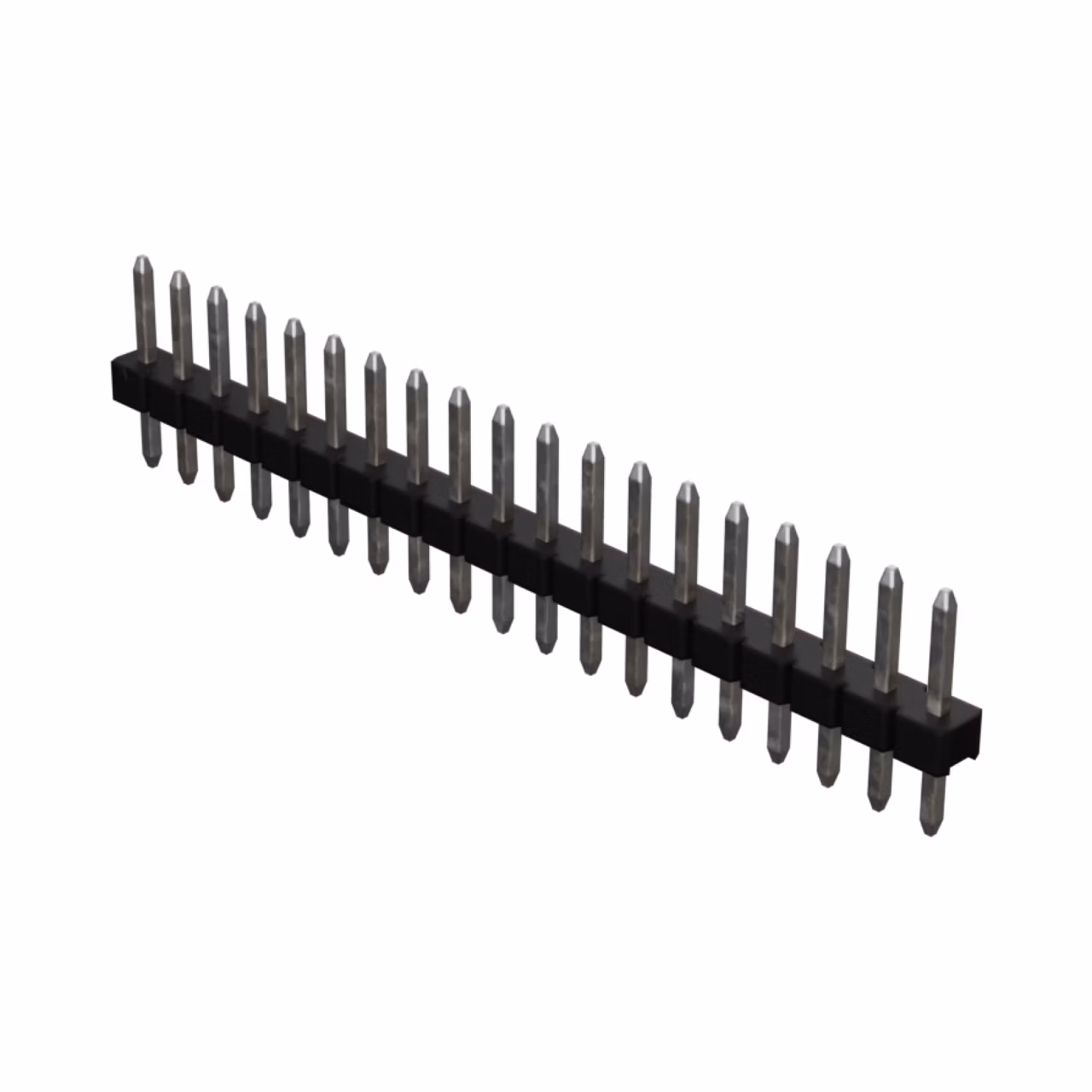 2.00mm Pitch Milli-Grid Header, Vertical, Through Hole, Breakaway, 19 Circuits, 2.50µm Tin (Sn) Plating, Mating Pin Length 4.00mm, Tail Length 2.70mm, Lead-Free for sale