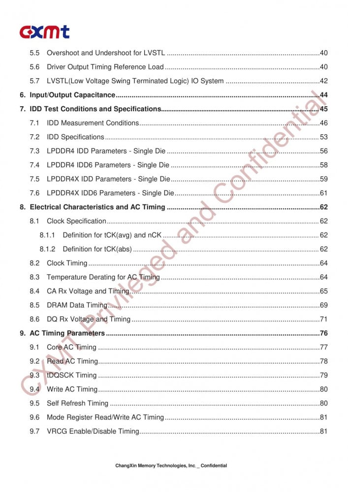 CXDB5CCBM-MA-A datasheet page 5