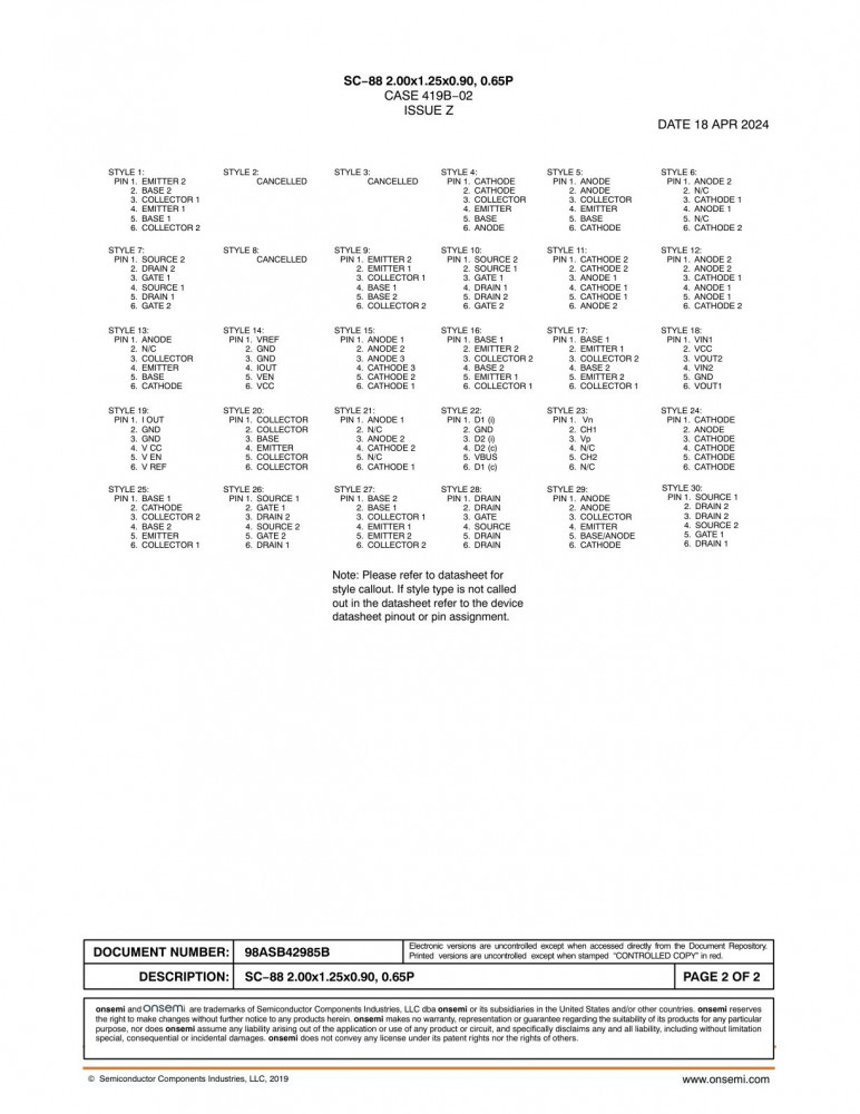 MBT3906DW1T1G datasheet page 9
