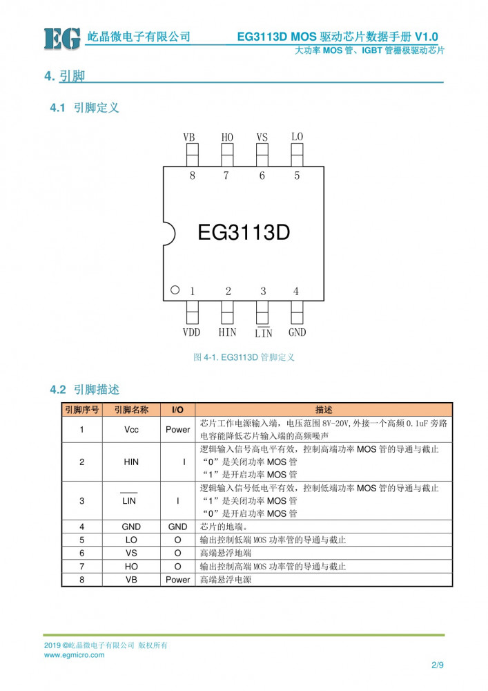 EG3113D datasheet page 5