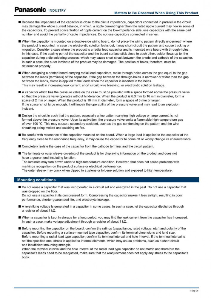 FK series datasheet page 10