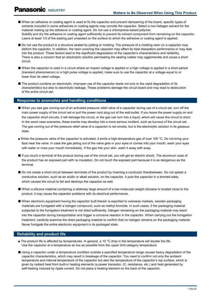 FK series datasheet page 8