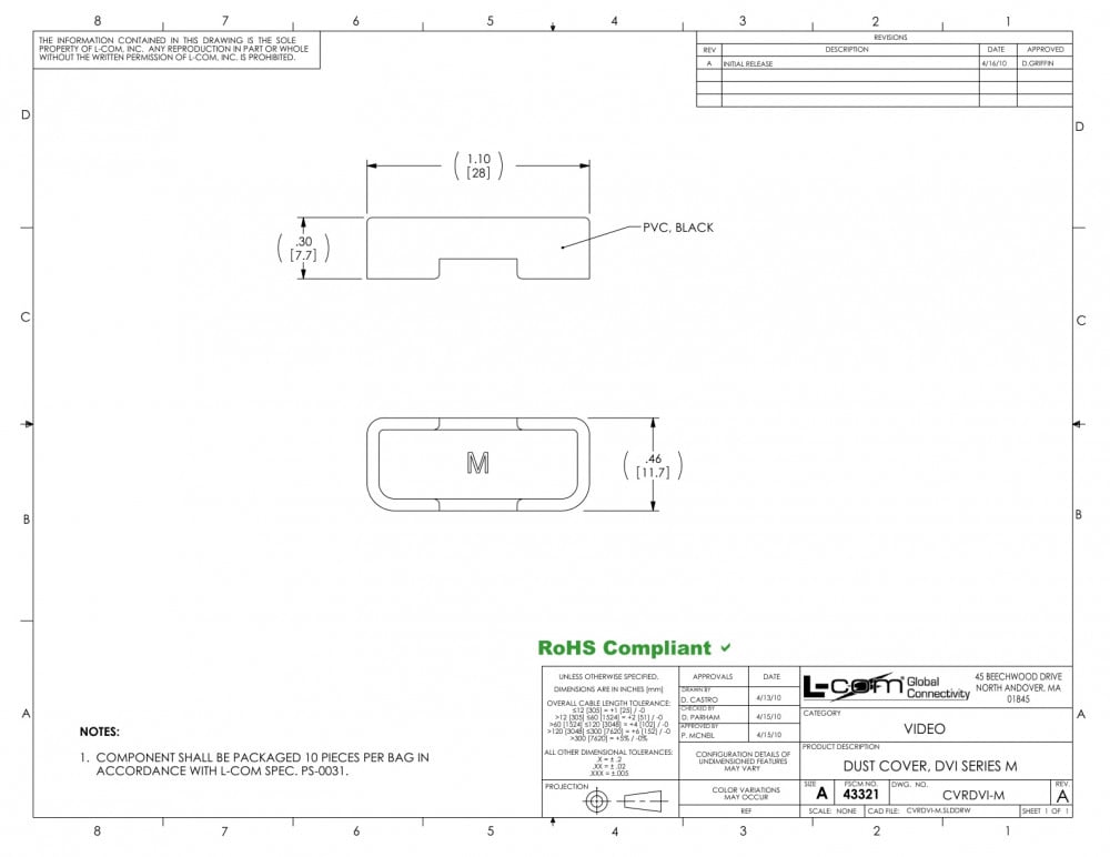 CVRDVI-M technical document preview