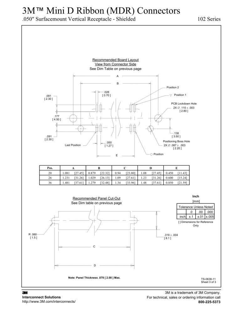 3M 10226-2210PE technical sheet page 3