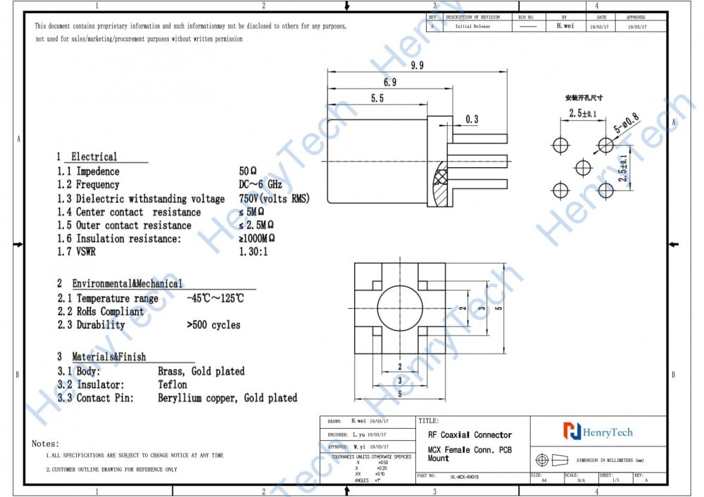 HL-MCX-KHD15 technical document preview