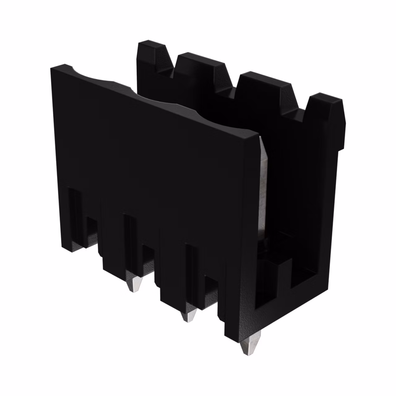 5.08mm Pitch Eurostyle Vertical PCB Header, Open Ends, 3 Circuits for sale