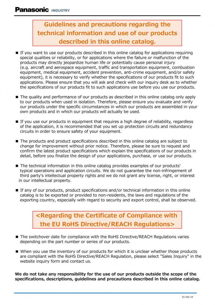 PANASONIC POSCAP document page 5