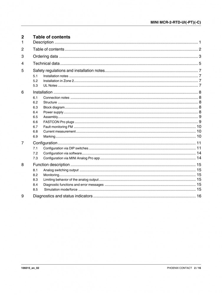 Product document page 2