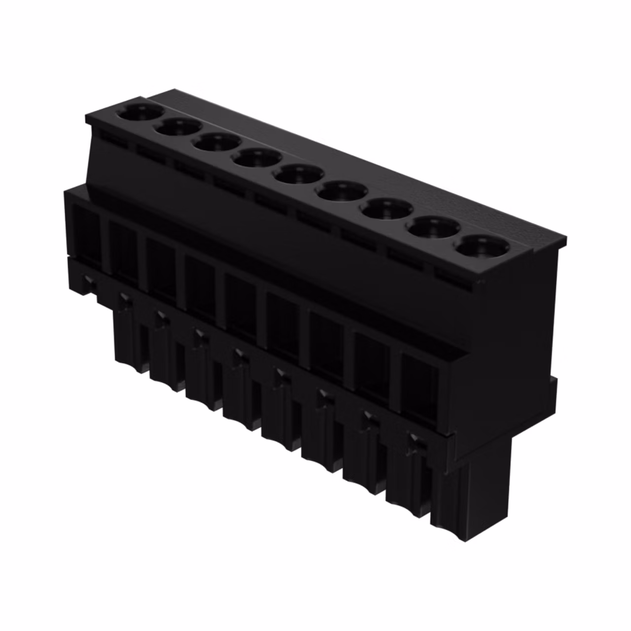 3.81mm Pitch Eurostyle Vertical Plug, Rear Wire Entry, 9 Circuits for sale