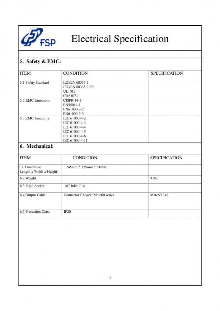 Technical document page 8