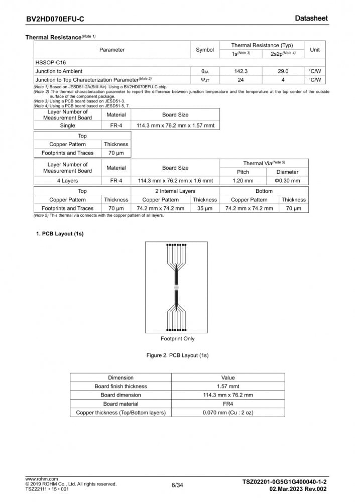 BV2HD070EFU-CE2 datasheet page 6