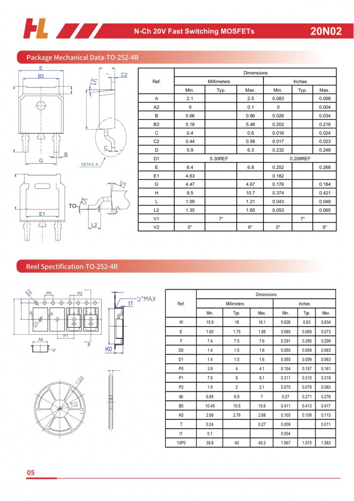HL 20N02 datasheet page 5