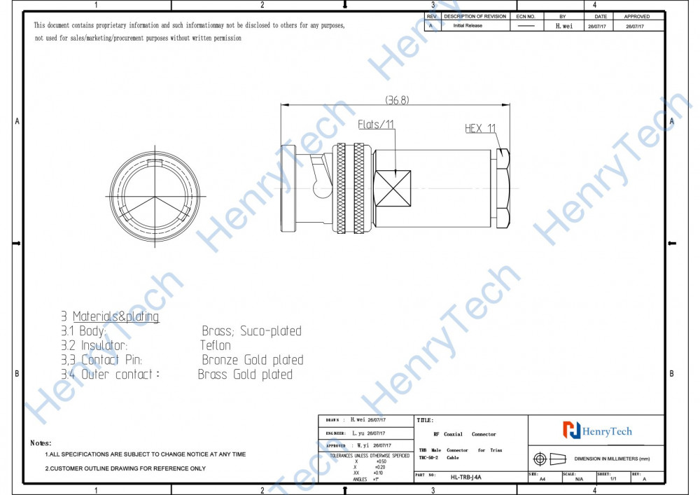 HL-TRB-J4A technical document page