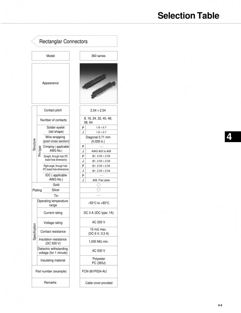 FUJITSU FCN-360 Series document page 3