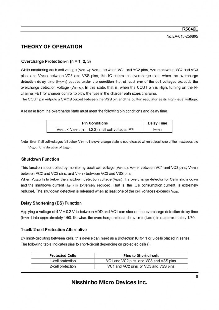 R5642L datasheet page 8
