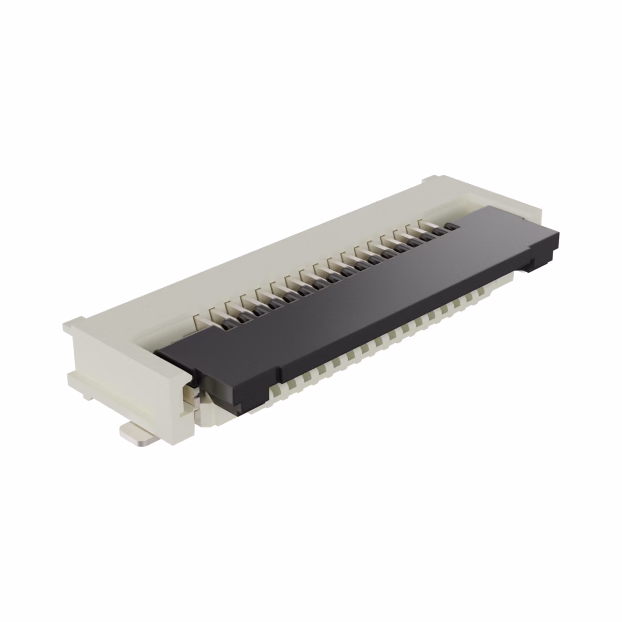 Easy-On FFC/FPC Connector, 0.50mm Pitch, 1.90mm Height, Single Bottom Contact (FS19), Right-Angle, Surface Mount, ZIF, 17 Circuits, Tin-Bismuth Plating for sale