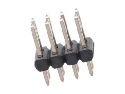 2.54mm Pitch C-Grid Header, Breakaway, Dual Row, Vertical, with Retention Pin, 8 Circuits, 6.10mm Mating Pin Length, Tin (Sn) Plating for sale