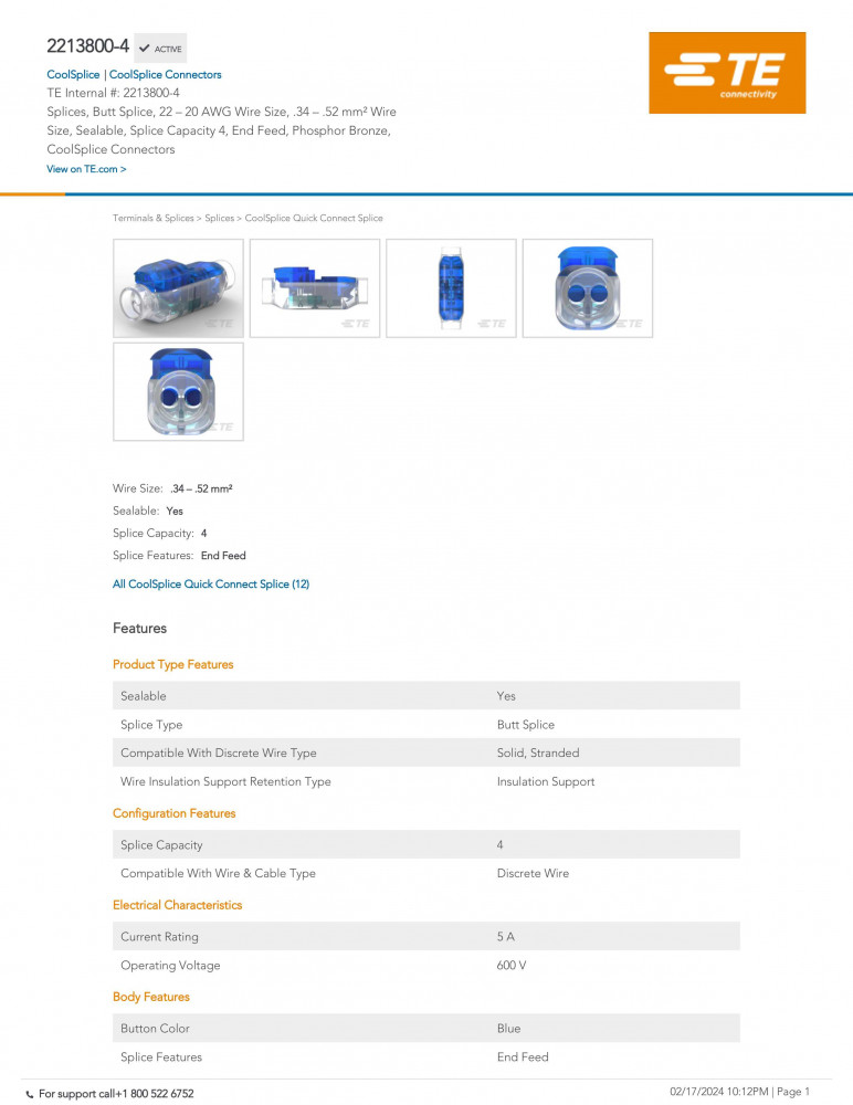 2213800-4 technical document page 1