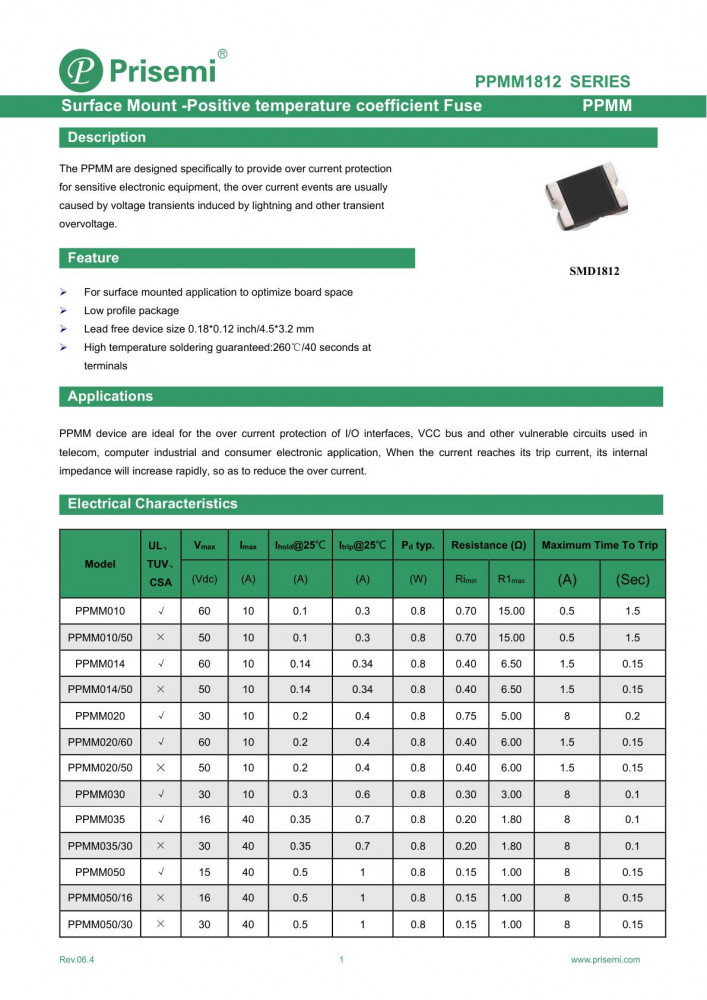 Technical document page 1