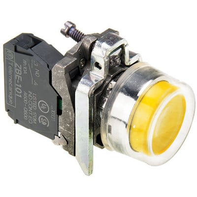 Schneider XB4BP51 Pushbutton Switch for sale
