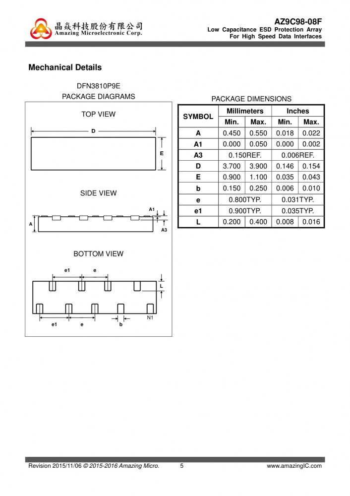 AZ9C98-08F datasheet page 5