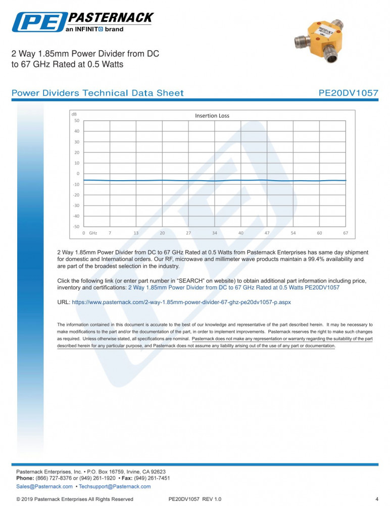 PE20DV1057 technical datasheet page 4