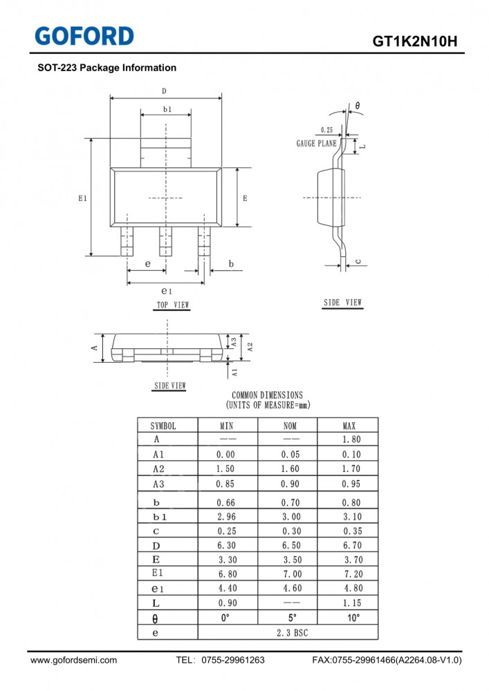 GT1K2N10H datasheet page 6