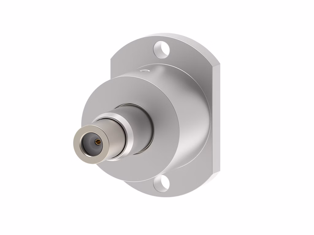 N Jack Bulkhead-to-SMA Jack, Between-Series Adapter, Tray, 50 Ohms